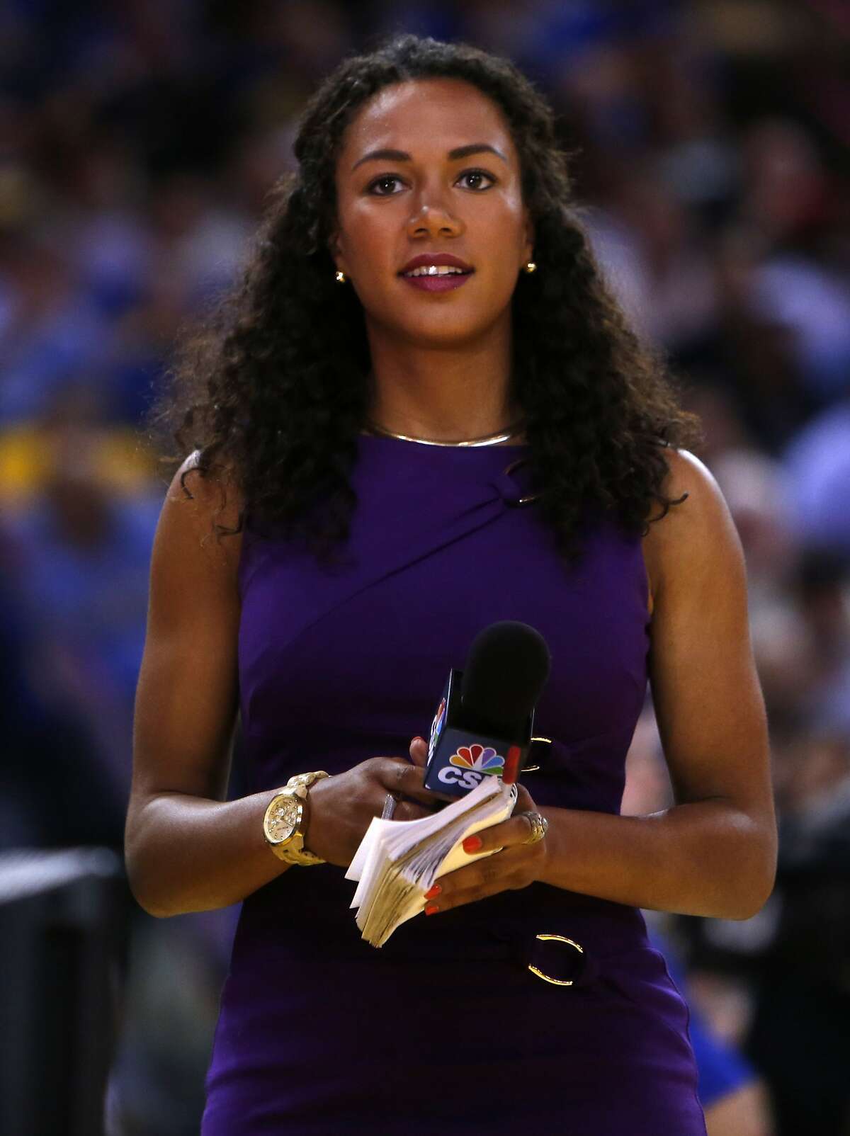 Warriors reporter Rosalyn Gold-Onwude is rookie of the year