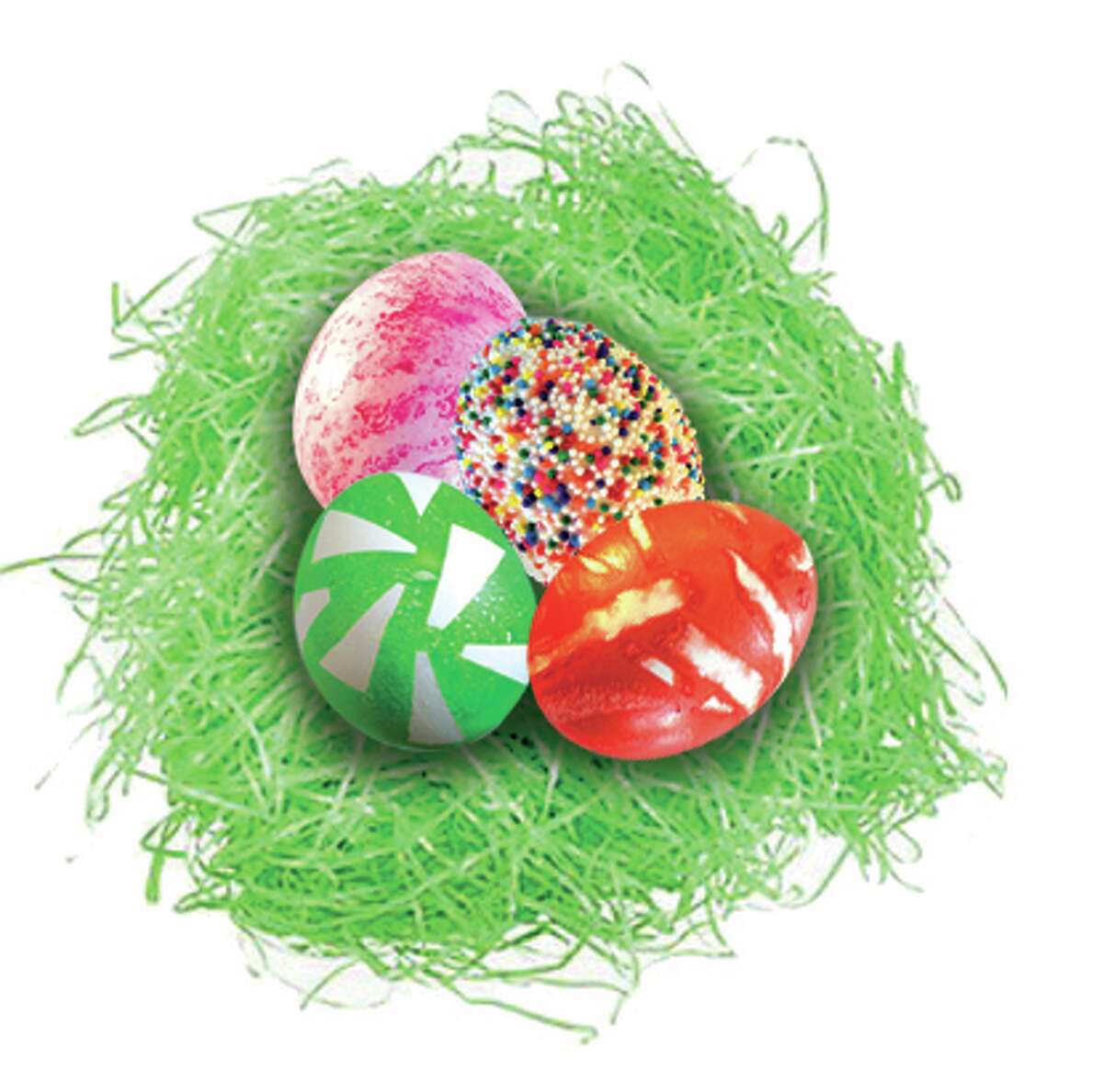 Easy, colorful Easter eggs