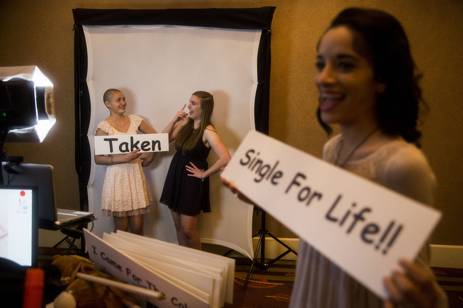 Young cancer patients enjoy prom festivities