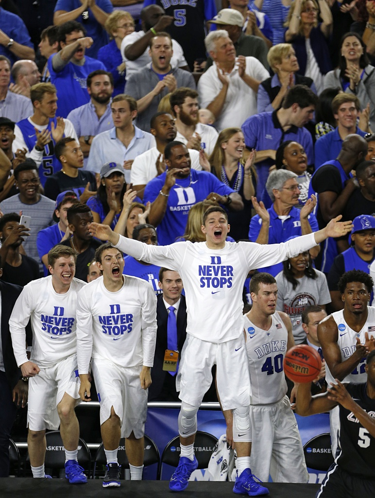 Blue Devils shut down Bulldogs en route to Final Four