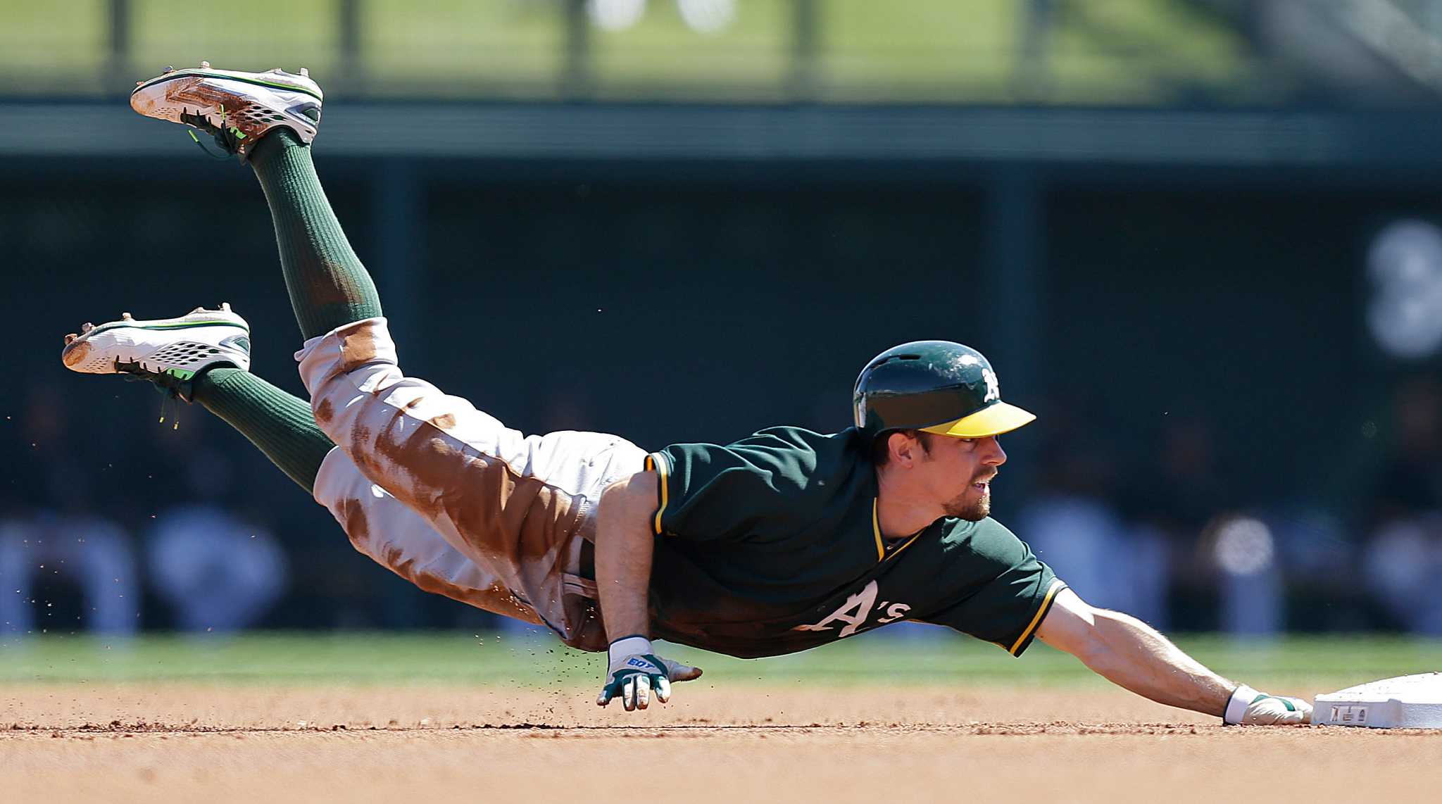 Bigger bat, better success for A’s outfielder Billy Burns
