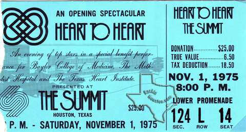 This week in 1975 The Summit opened for concerts and basketball