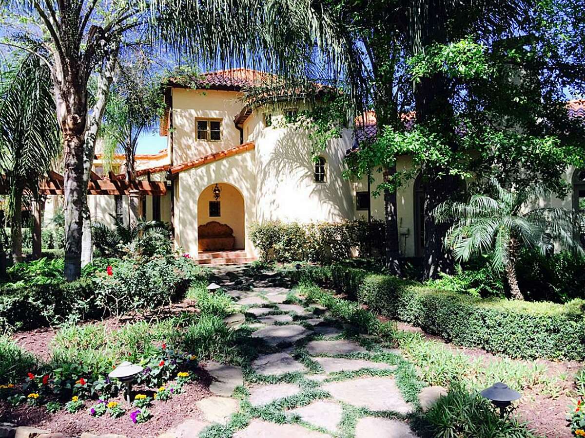 Tour a Spanish-style hacienda on the market in Memorial