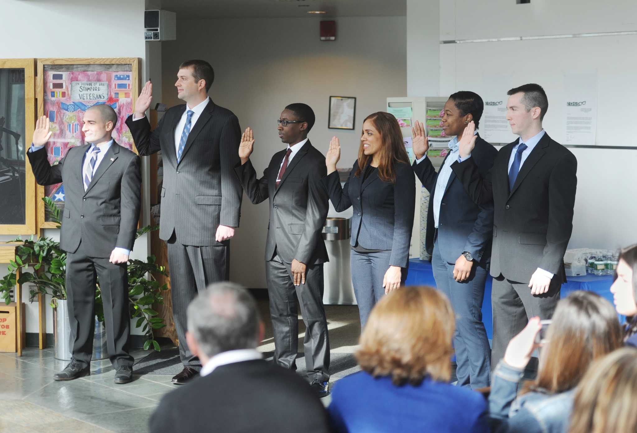 New Stamford police recruits start new lives in law enforcement