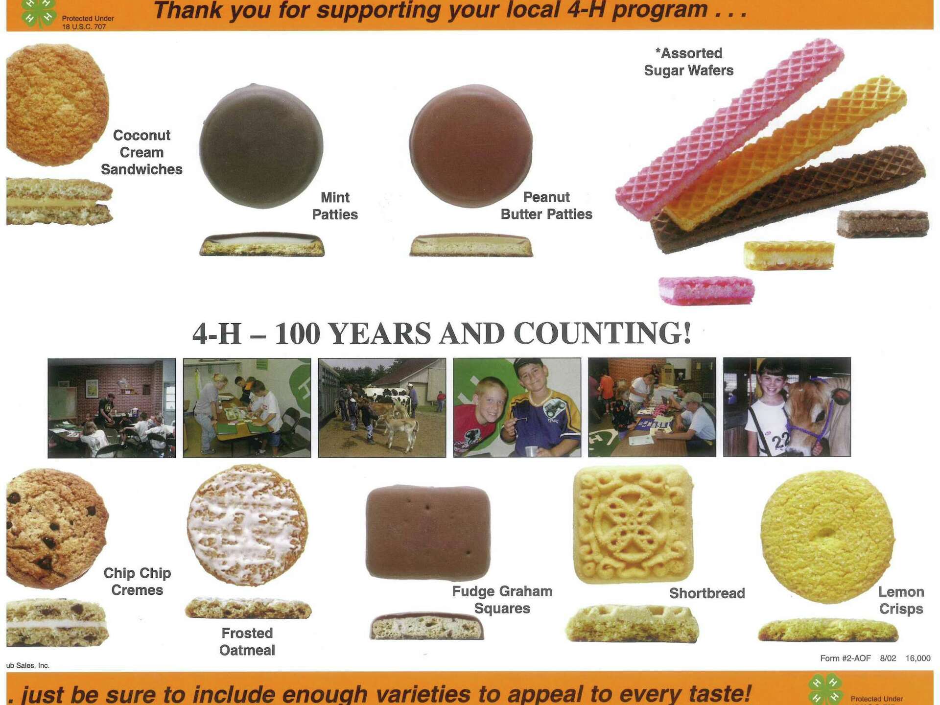 Cookies from 4-H crumble into past