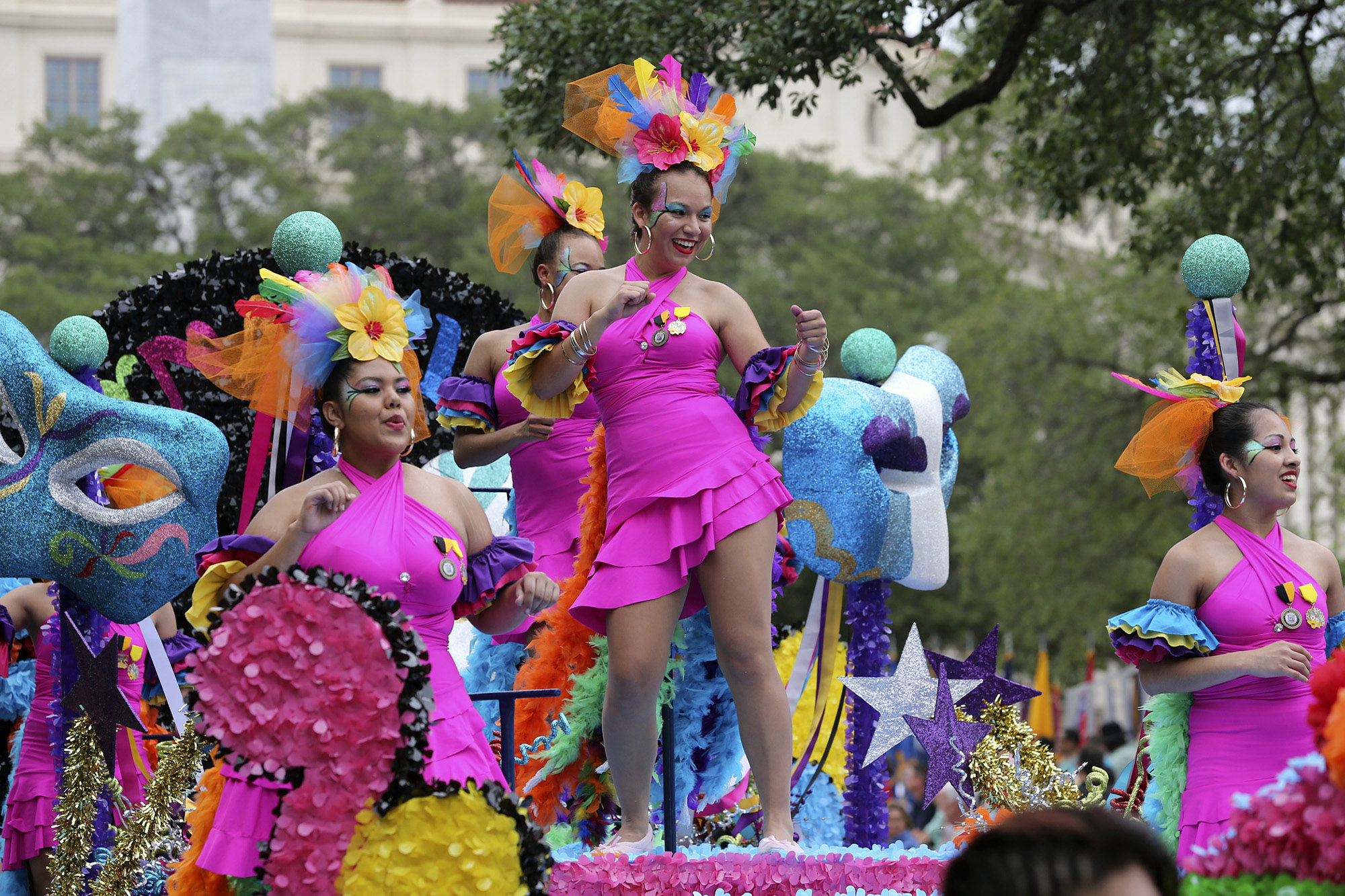 Parades draw thousands of revelers downtown
