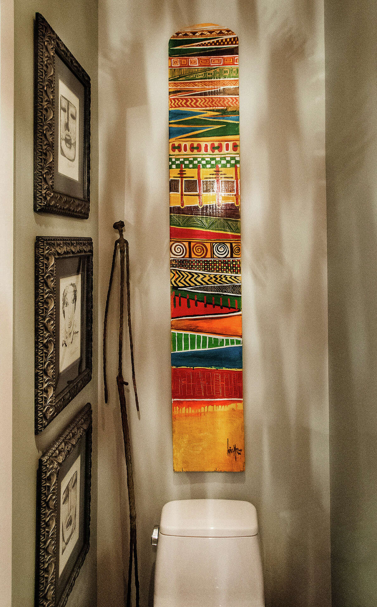 Houston gallerist's new art-filled Third Ward home is out of this world