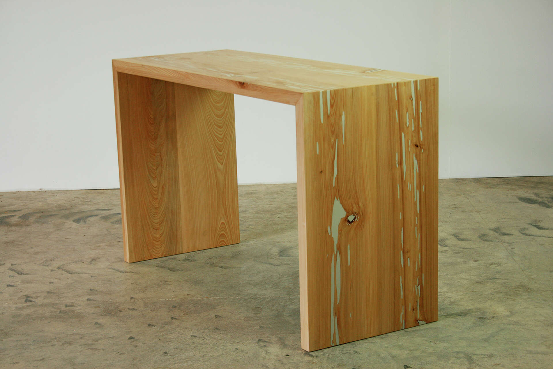 Damaged wood makes beautiful furniture