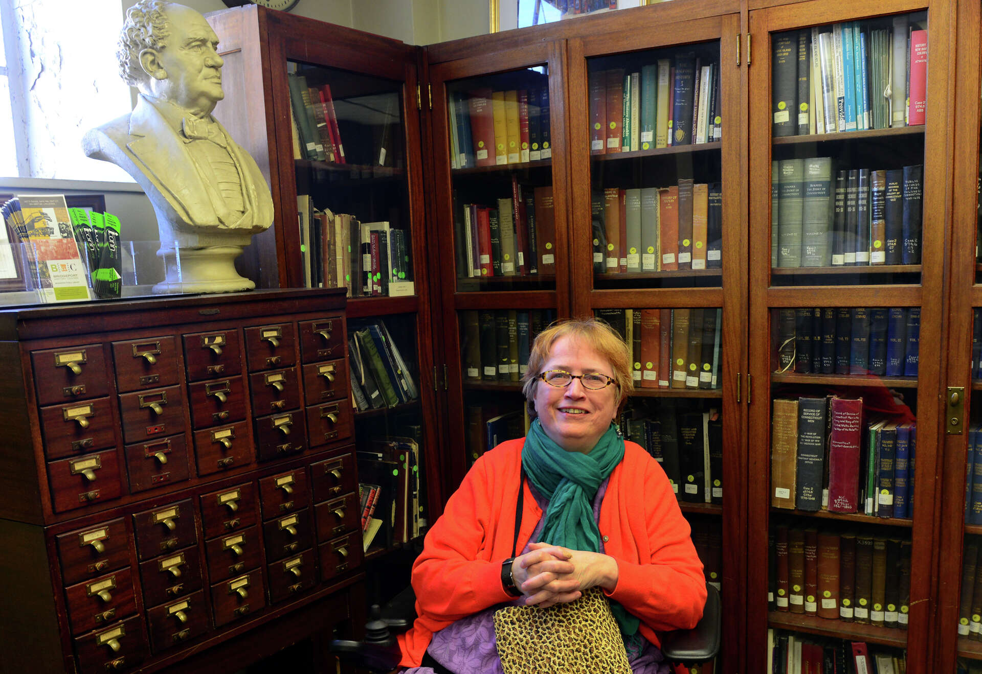 Witkowski, Bridgeport's memory, retires from post at library