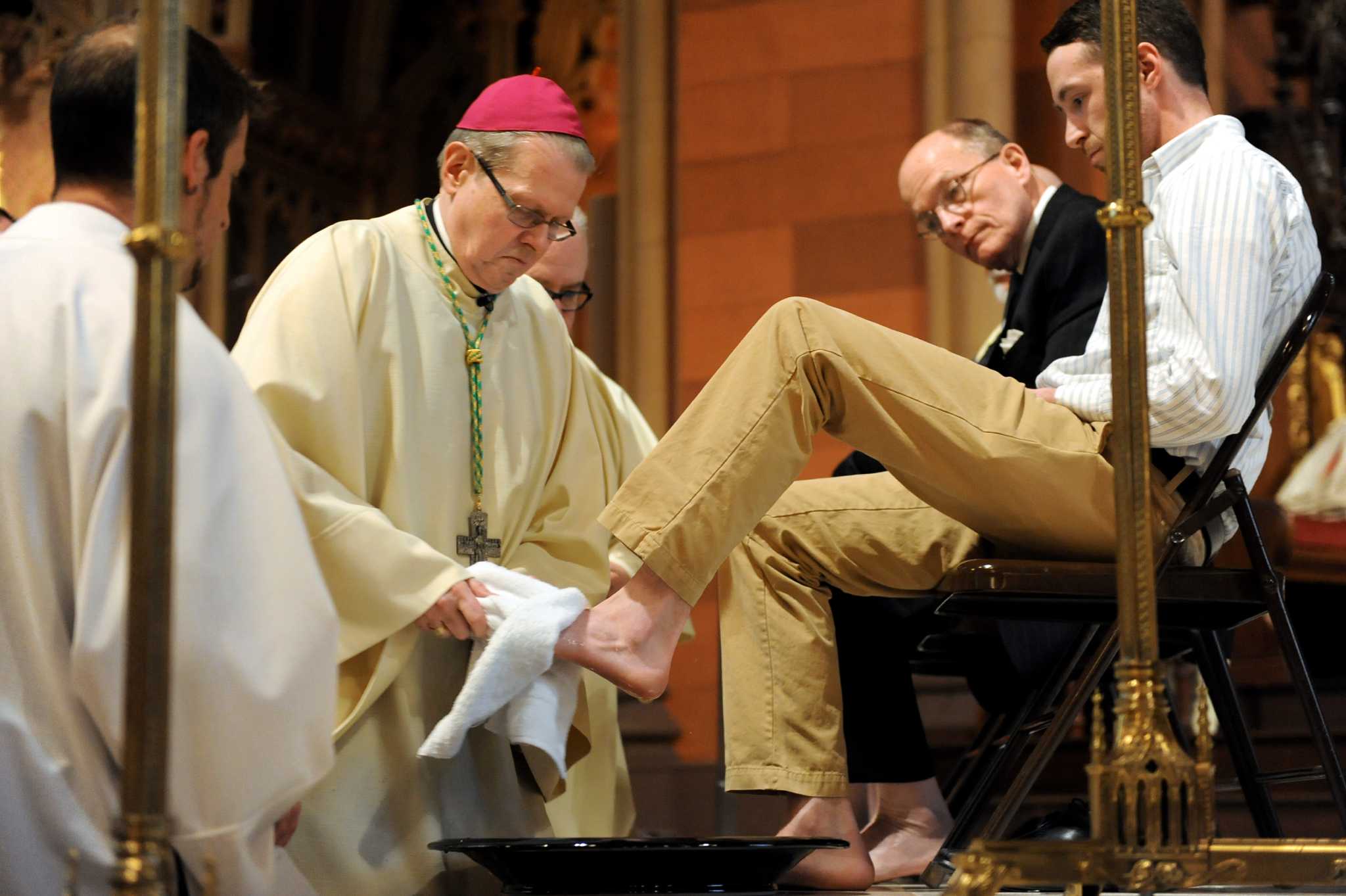 Washing of feet an integral part of the Easter vigil