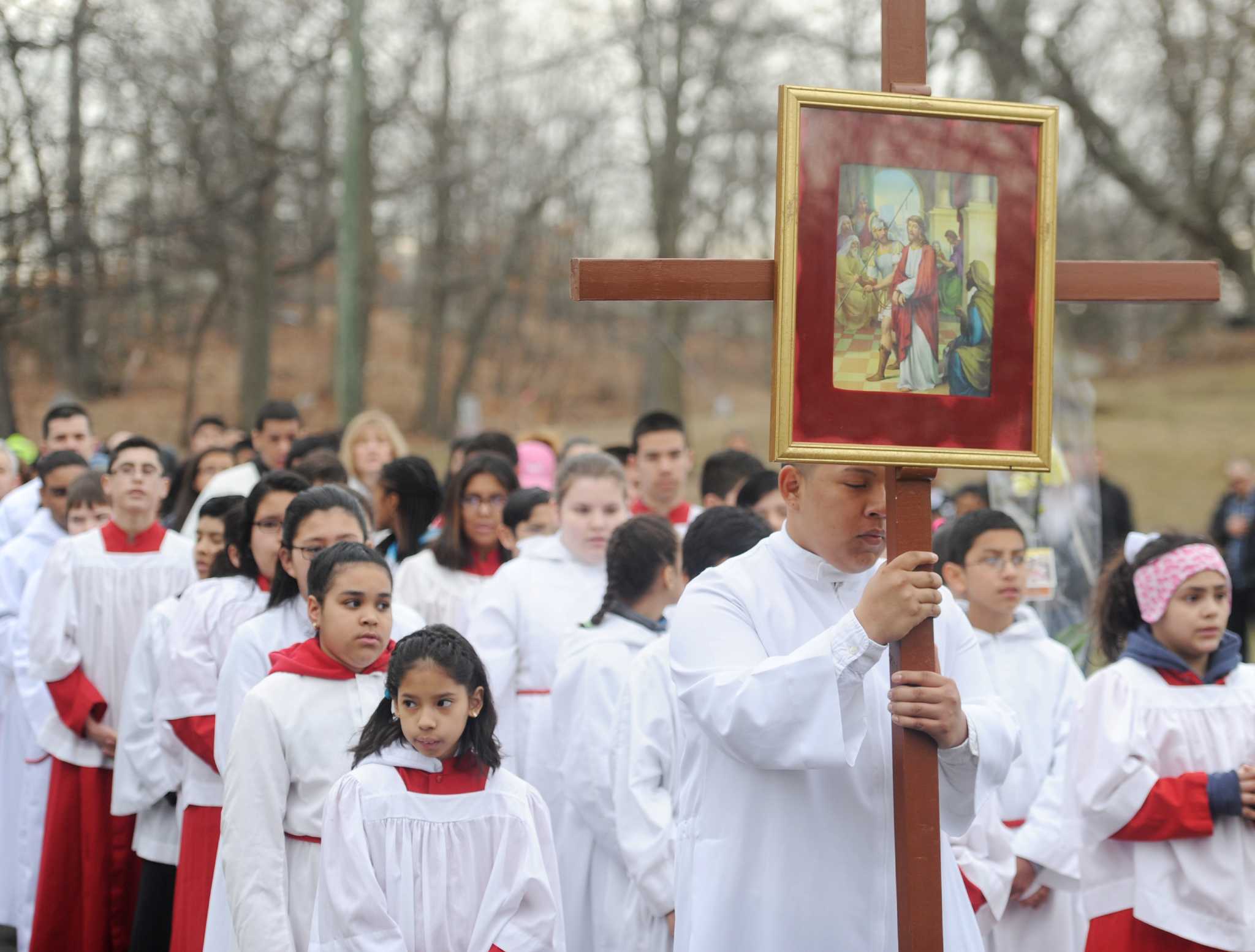 Christians celebrate Holy Week