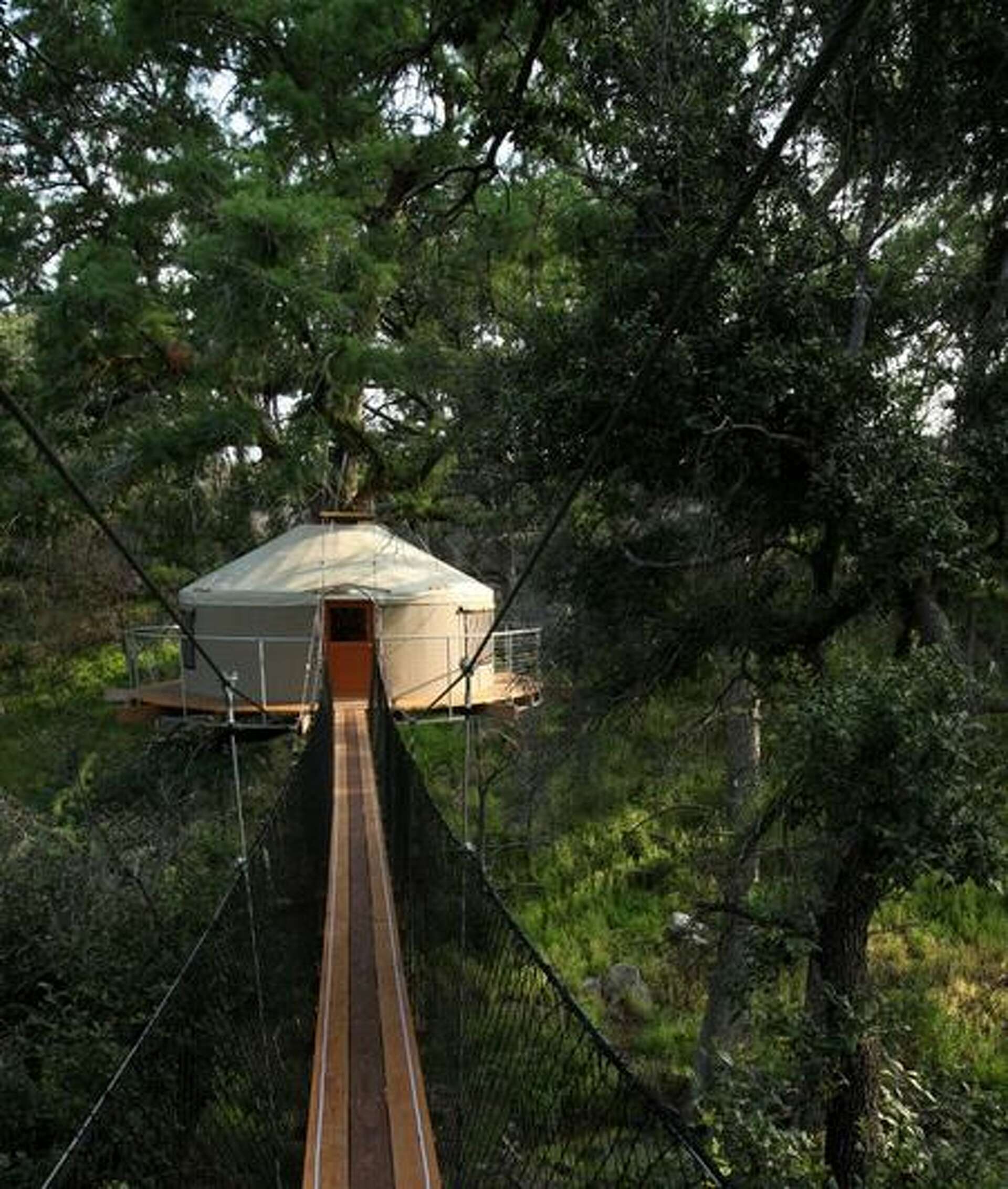 Treehouse resorts in Texas growing in popularity