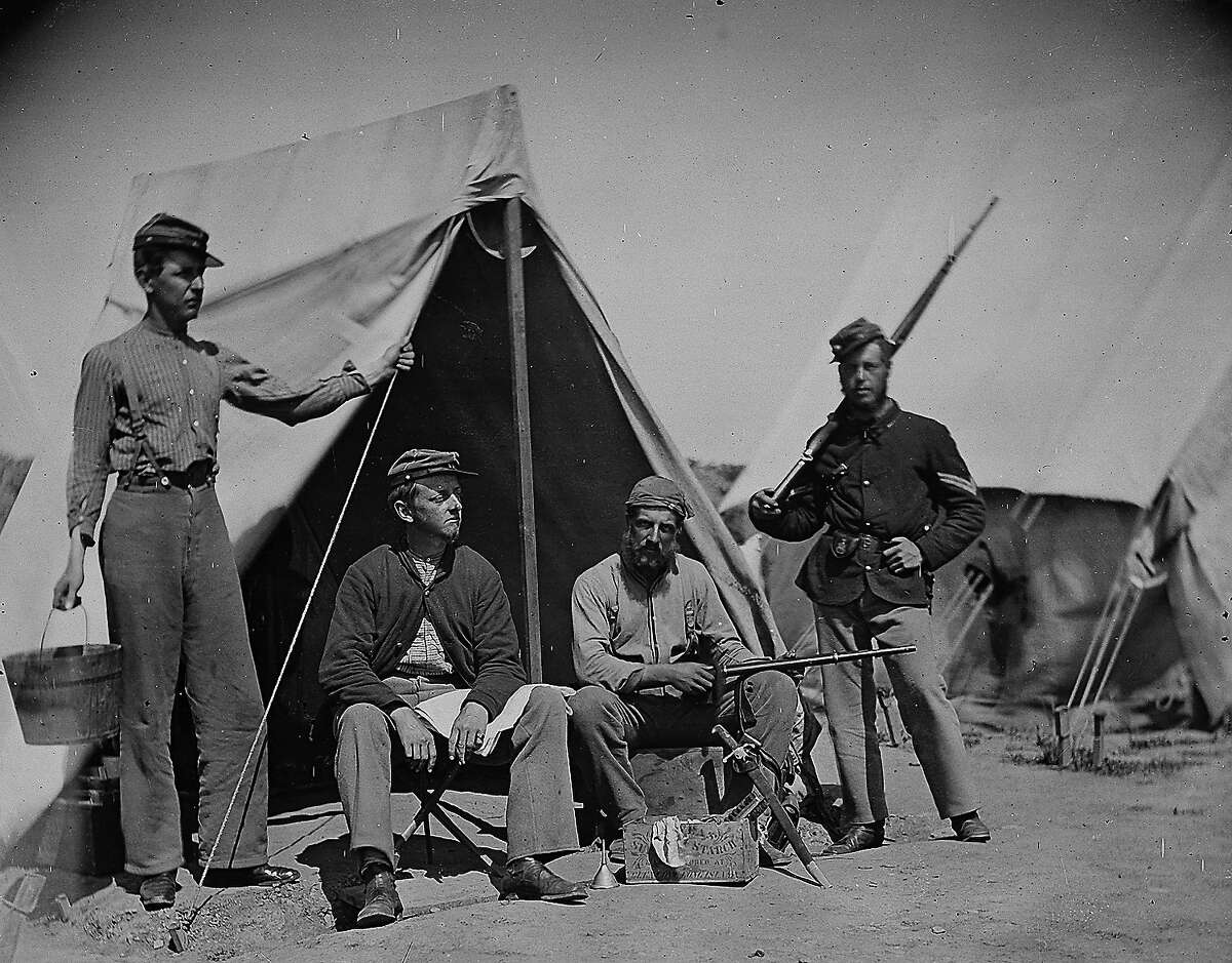 156 years later, rare, eerie photos show life during the Civil War
