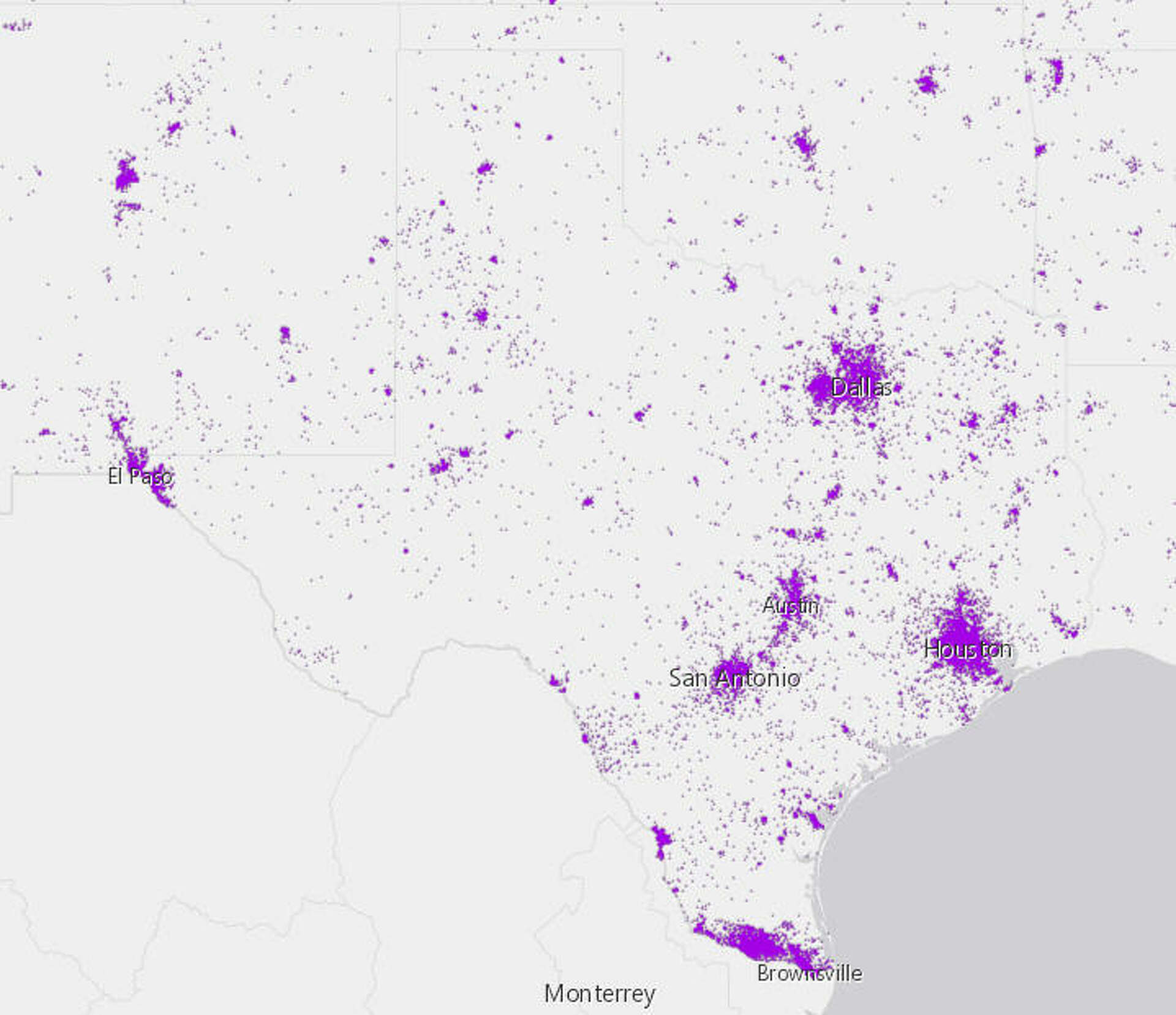 25 awesome maps that help explain Texas
