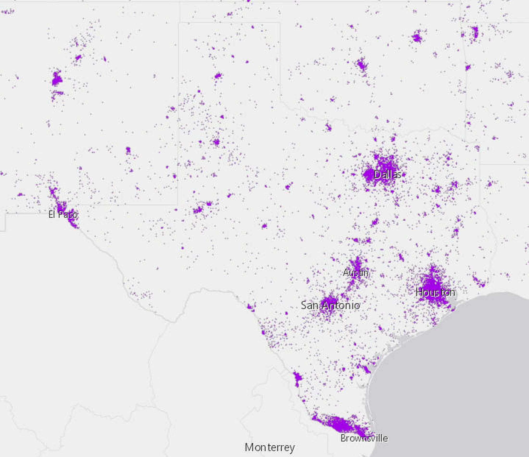 25 awesome maps that help explain Texas
