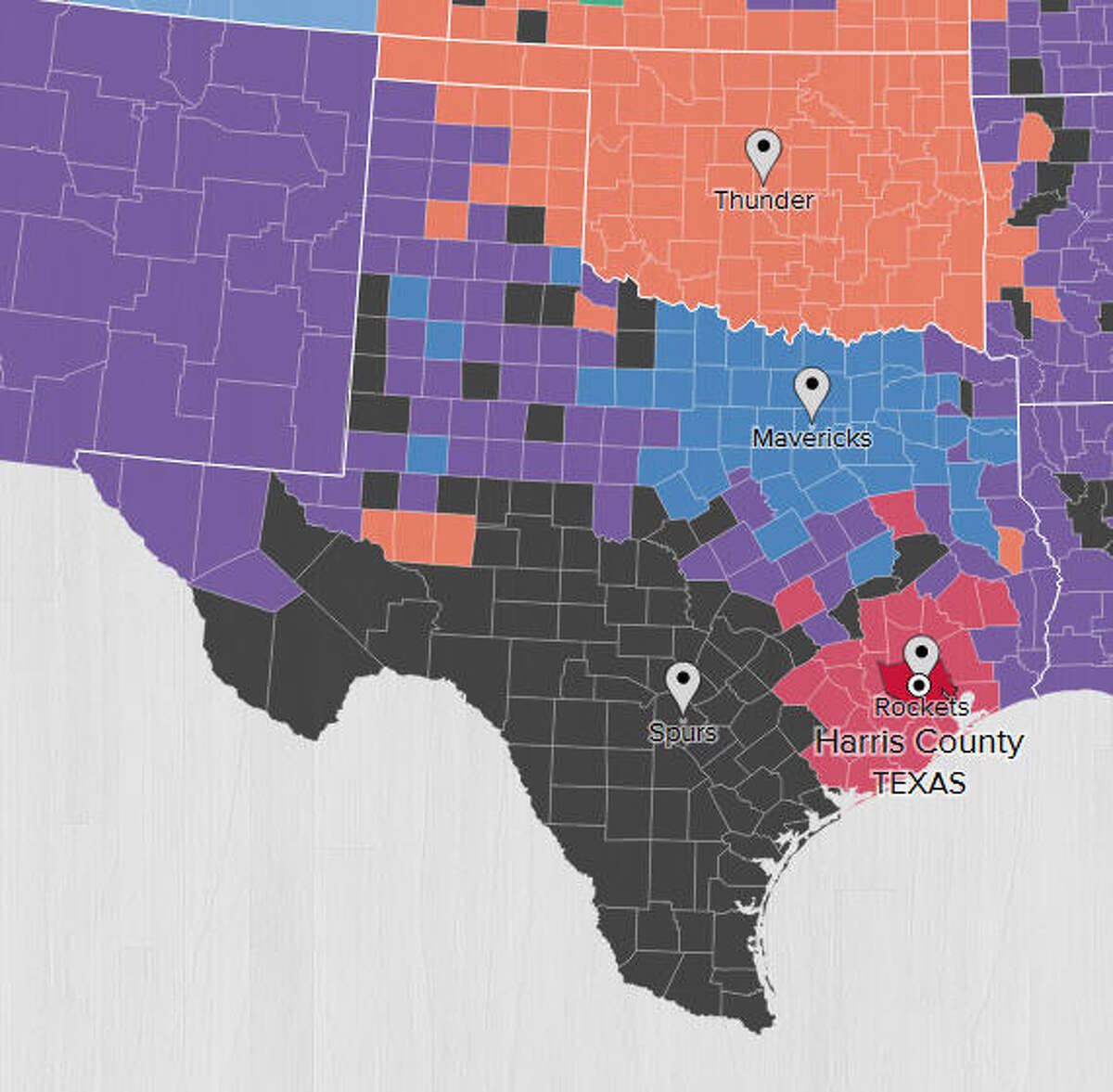25 awesome maps that help explain Texas