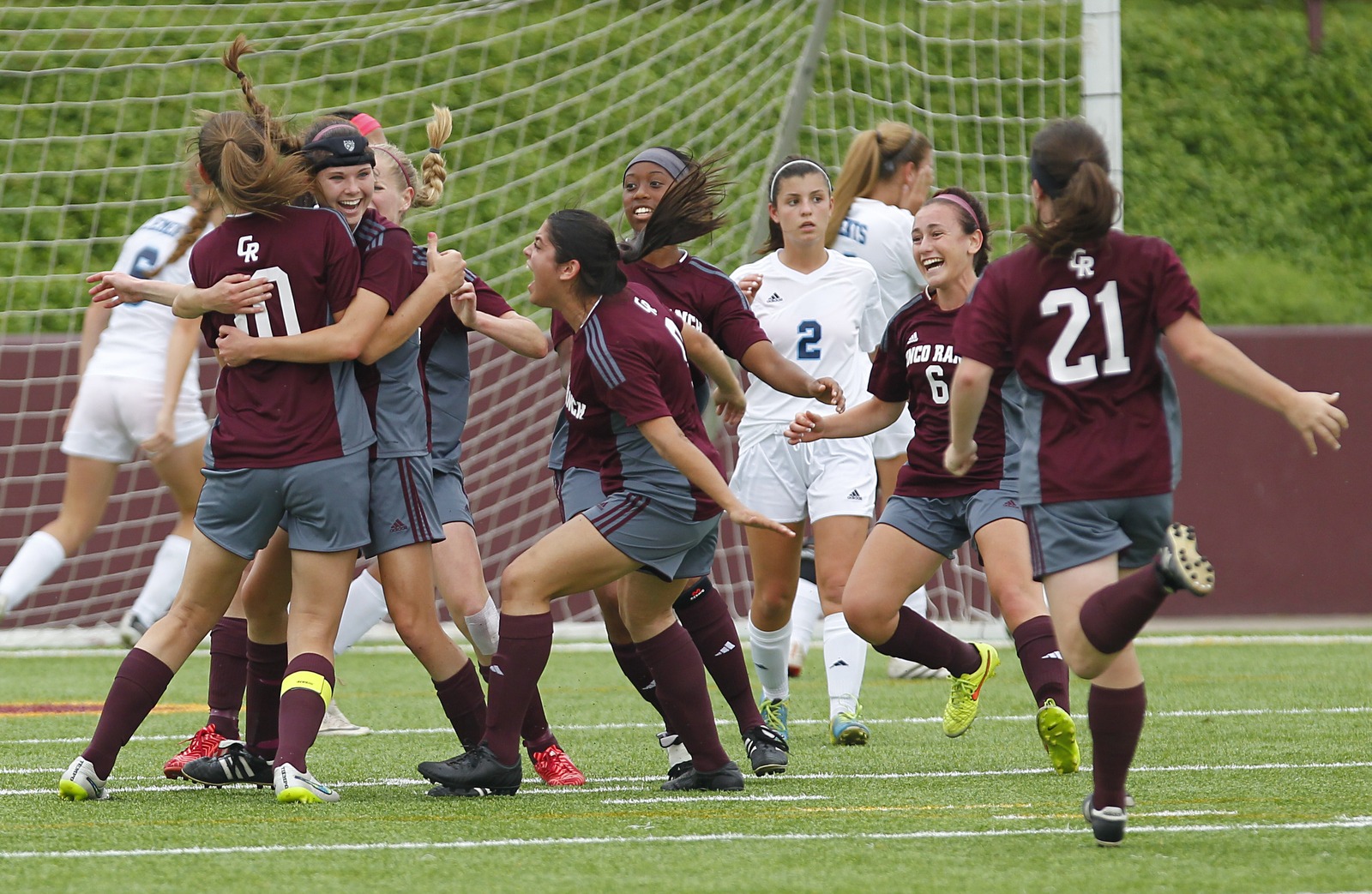 Photos: Cinco Ranch girls take region semifinal match