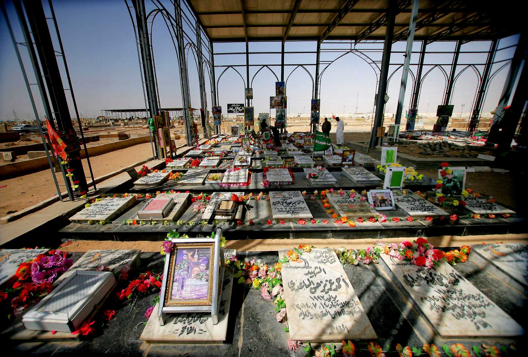Ancient cemetery grows with fighters against Iraq’s latest foes