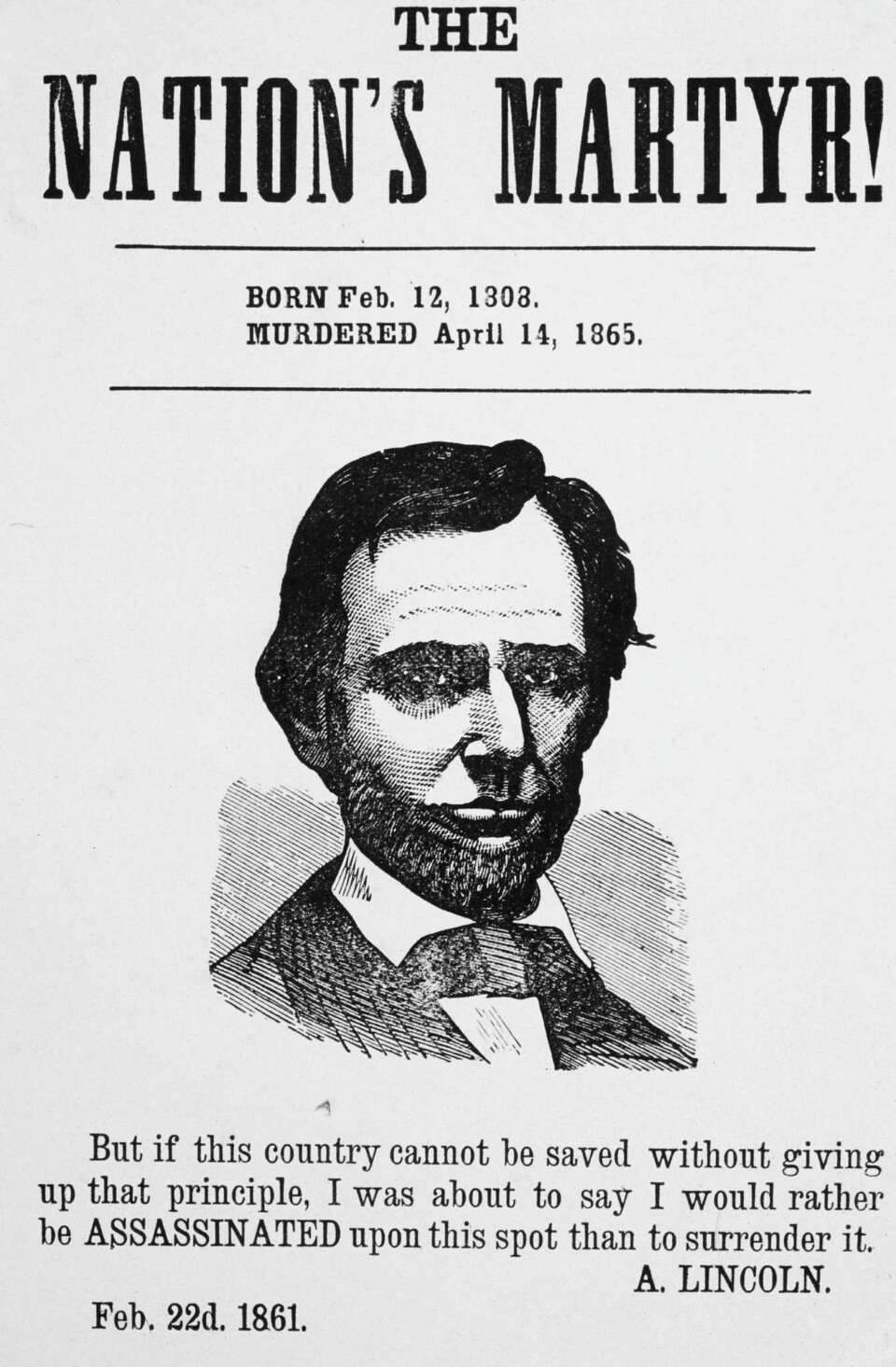 Abraham Lincoln's assassination: 150 years ago