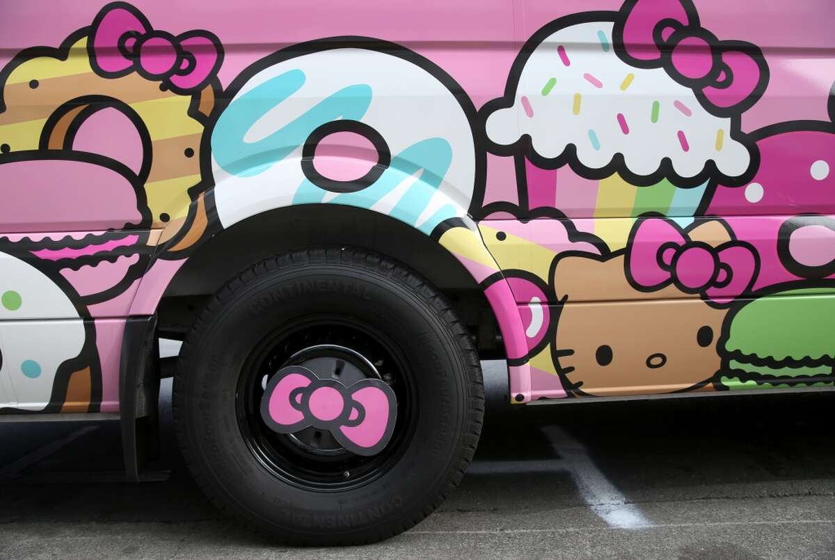 Hello Kitty Truck returns to Japantown for 2017 Cherry Blossom Festival
