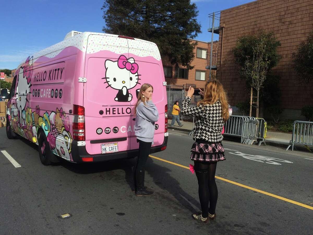 Hello Kitty Truck returns to Japantown for 2017 Cherry Blossom Festival