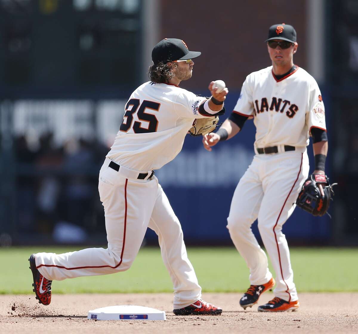 SF Giants' World Series banner delivered by Madison Bumgarner on horseback