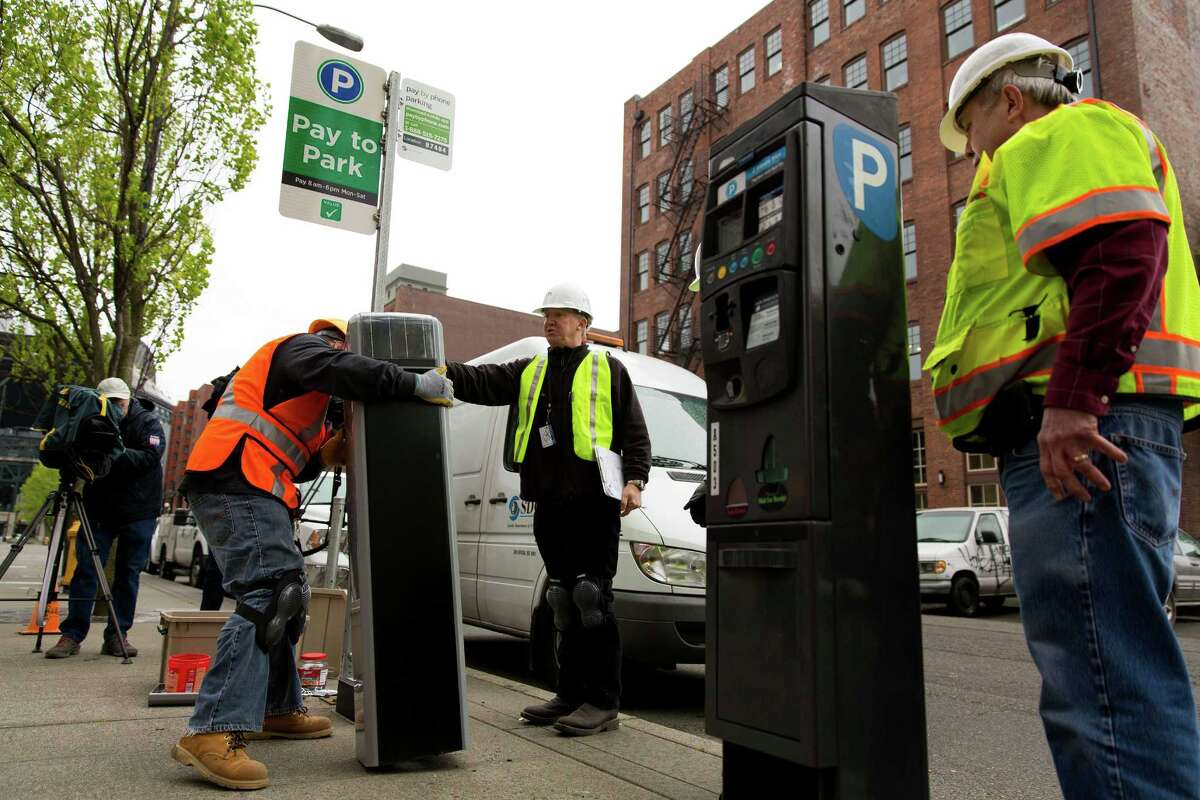 Seattle's new smart parking pay stations