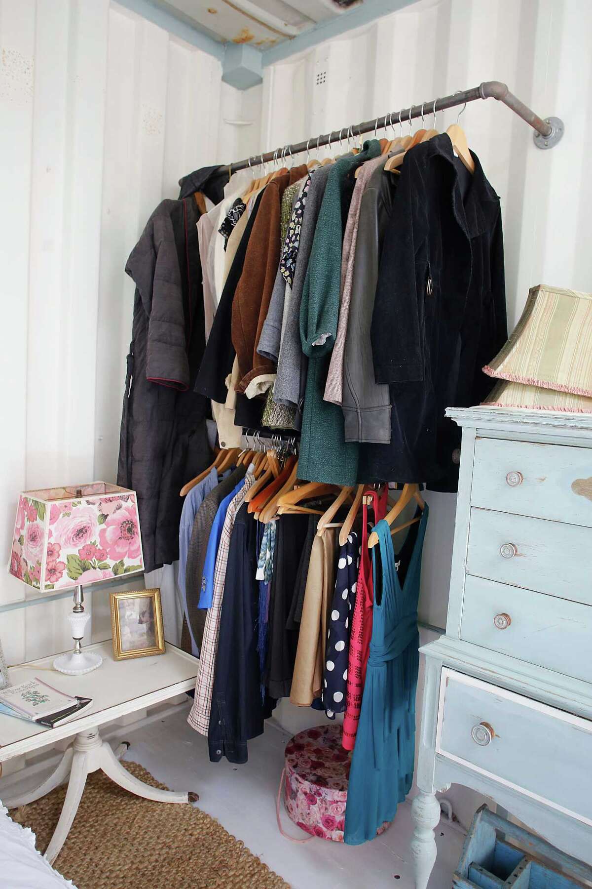 Shipping container now aesthetic sanctuary