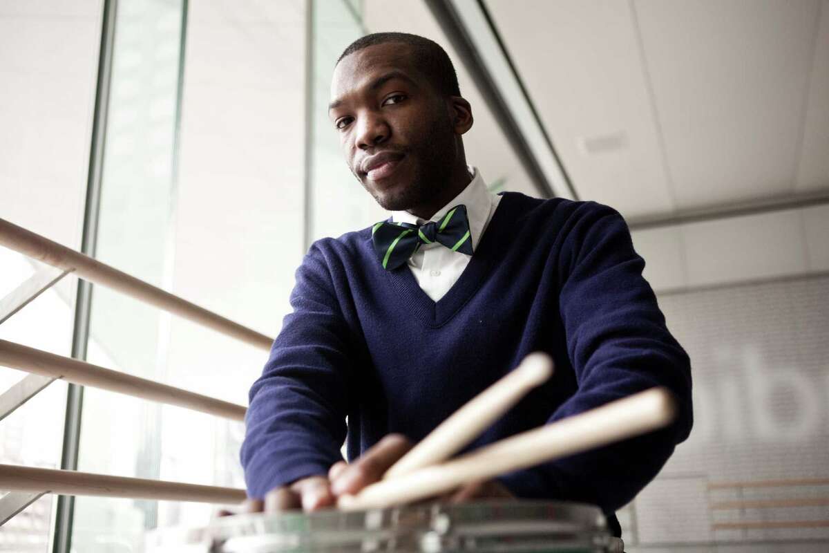 Reggie Quinerly finds balance in the drumbeat