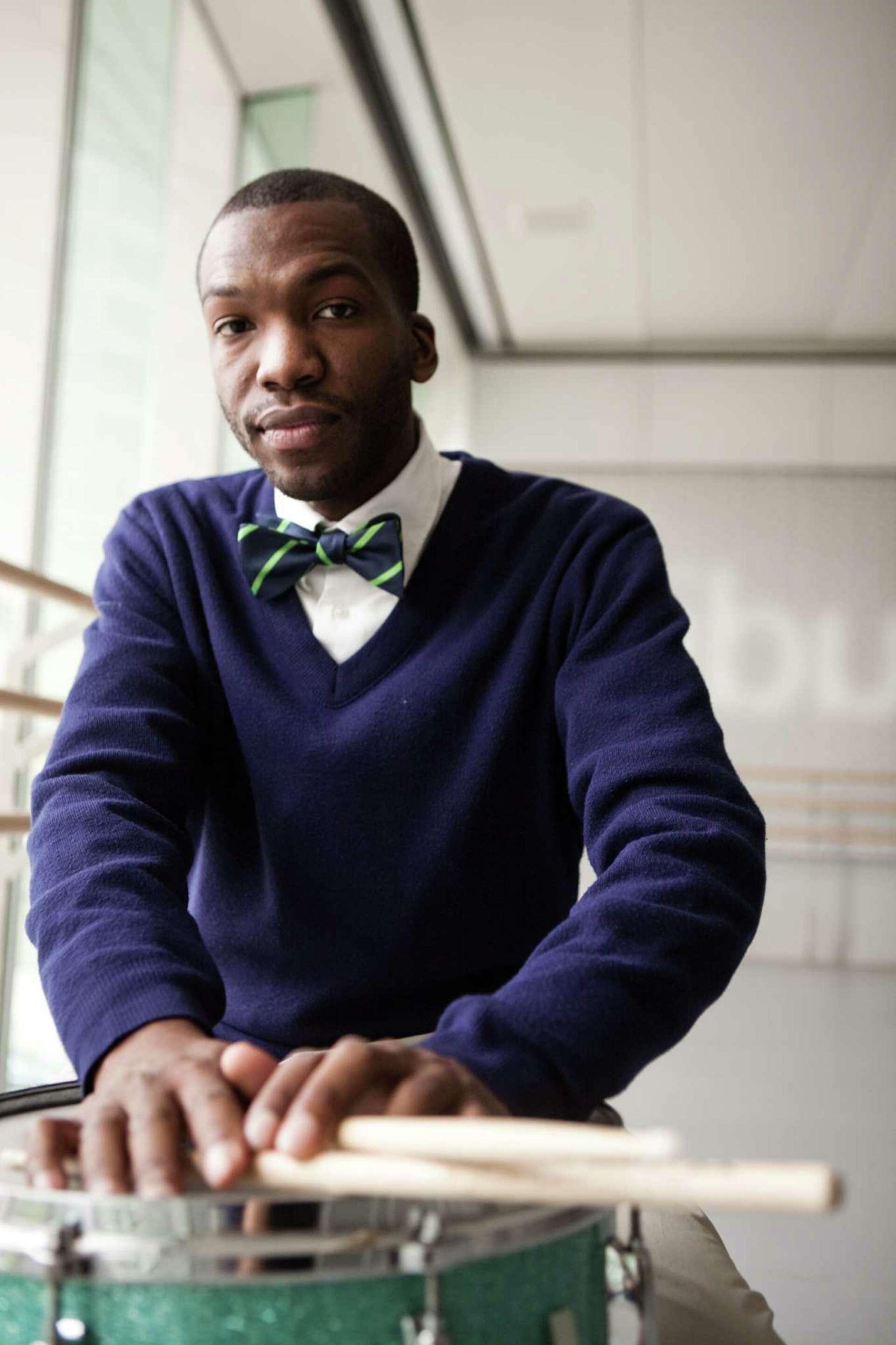 Reggie Quinerly finds balance in the drumbeat