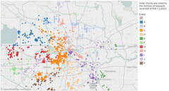 Houston 311 service call maps show city's trouble spots