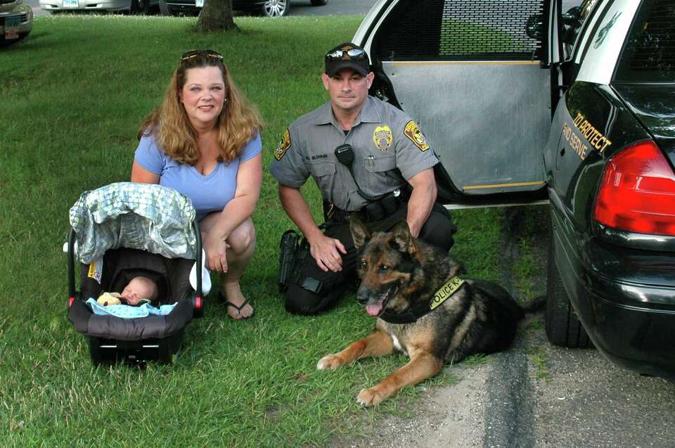 K-9 Officer Zeus honored with last ride through Ridgefield