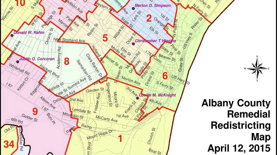 Albany County Wyoming Map