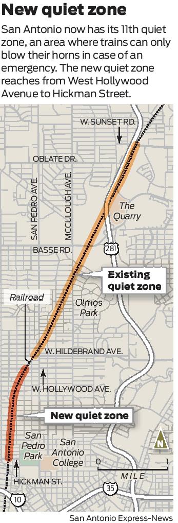 Quiet zone for trains starts in Alta Vista, Beacon Hill
