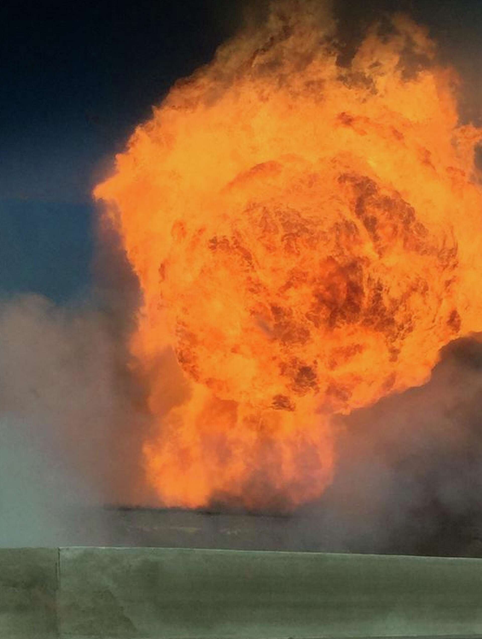 Land much altered before PG&E pipeline blast