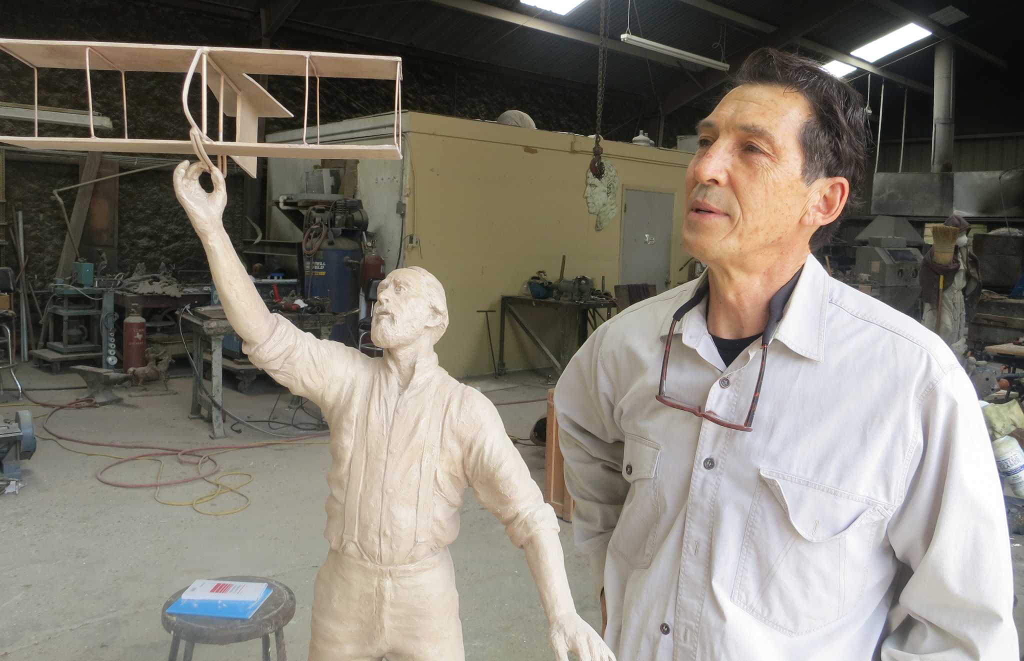 Artist seeks to honor Texas' own "father" of aviation