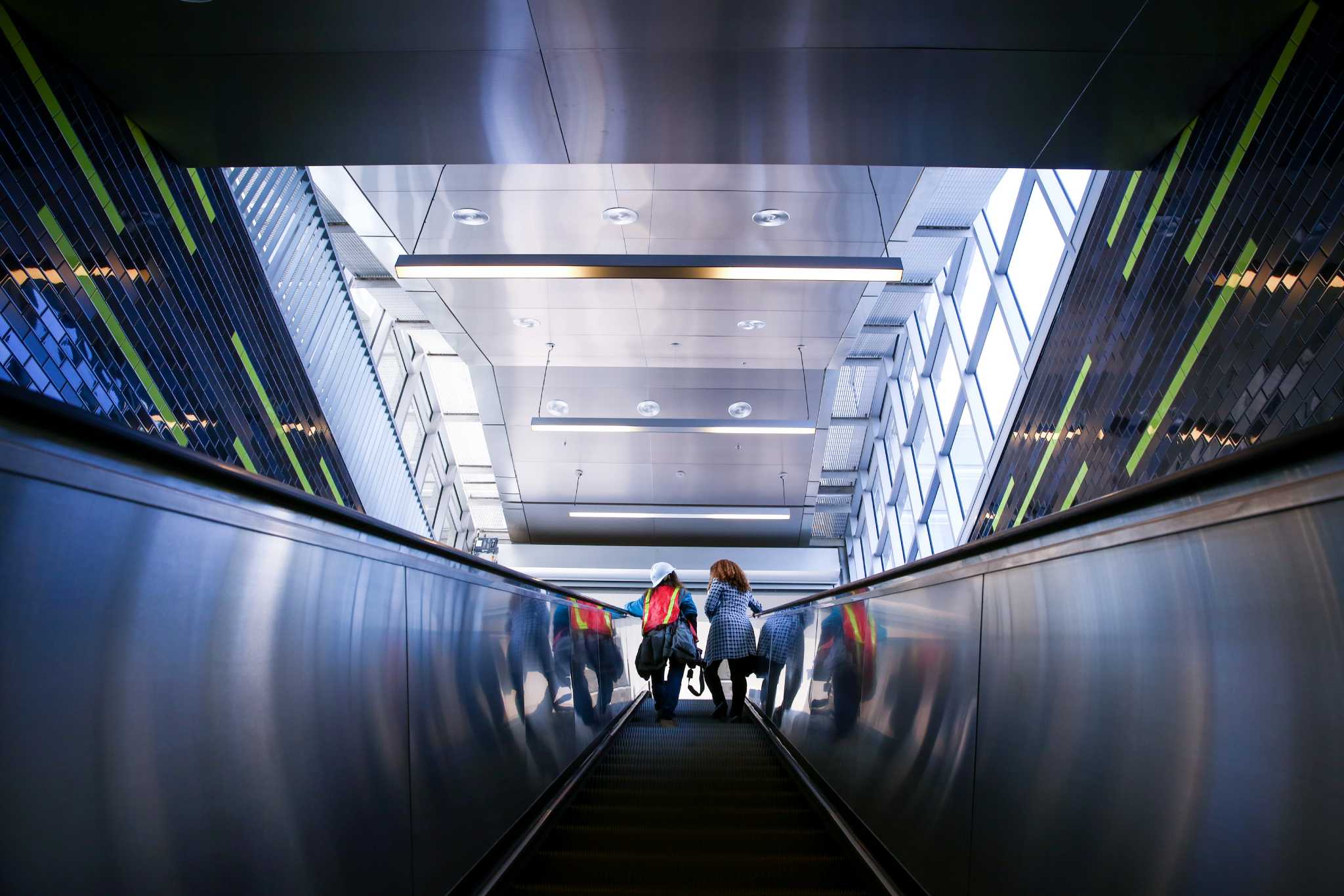 Look inside nearly complete UW light rail station