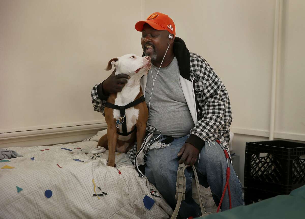 S.F. mayor watches as homeless break camp for new center