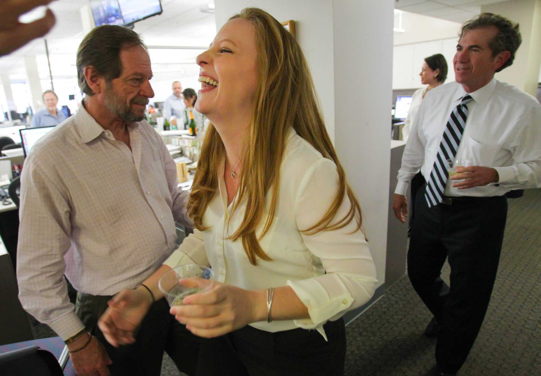 Falkenberg honored by Houston City Council for Pulitzer win