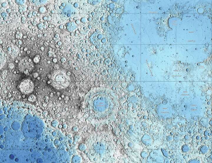 NASA releases new, high-resolution image maps of the moon