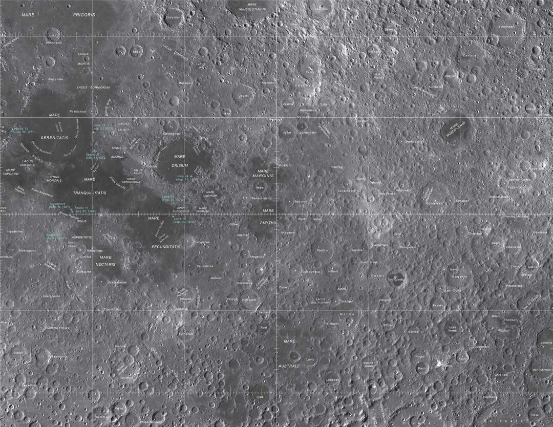 NASA releases new, high-resolution image maps of the moon