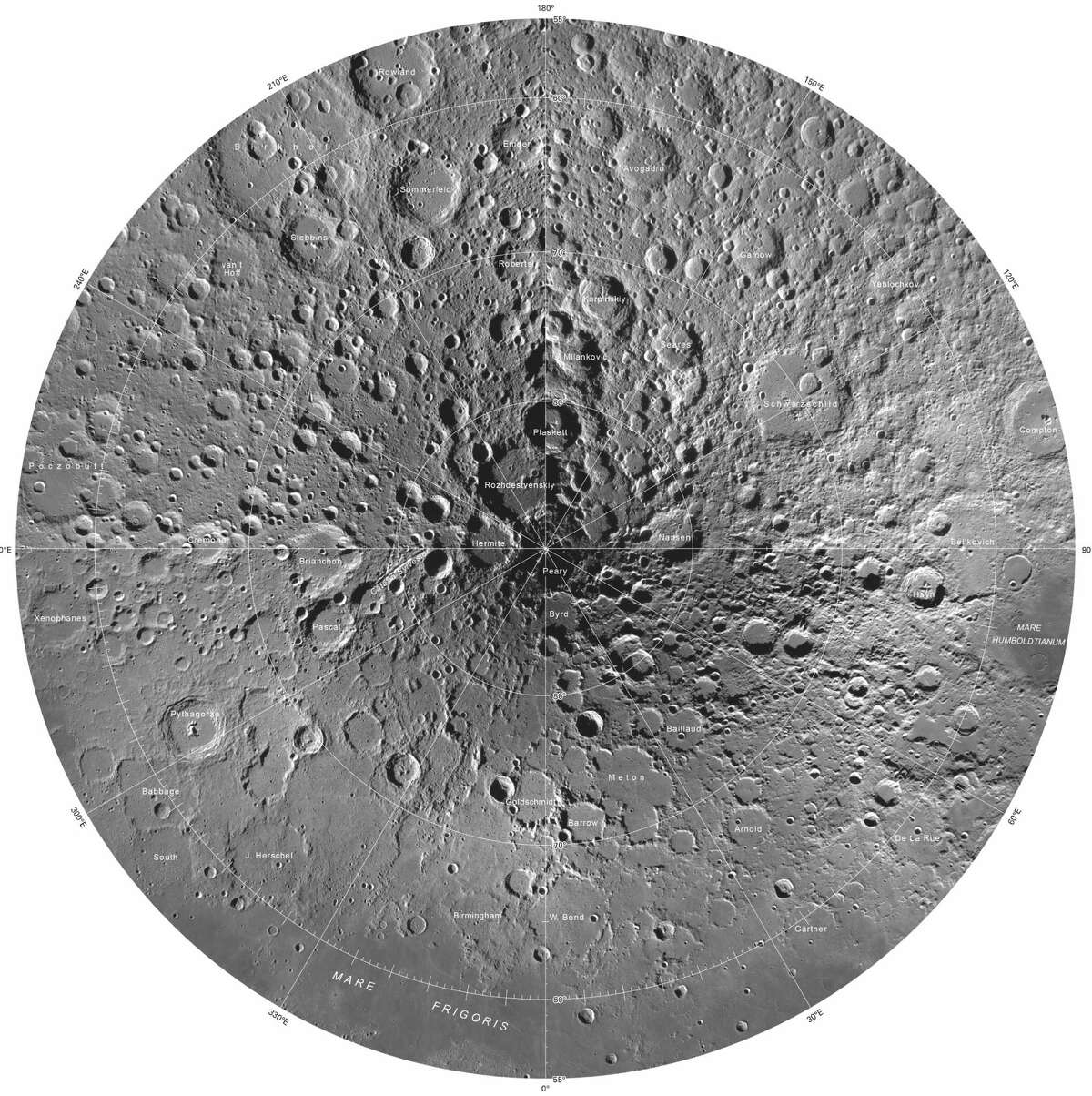 NASA releases new, high-resolution image maps of the moon