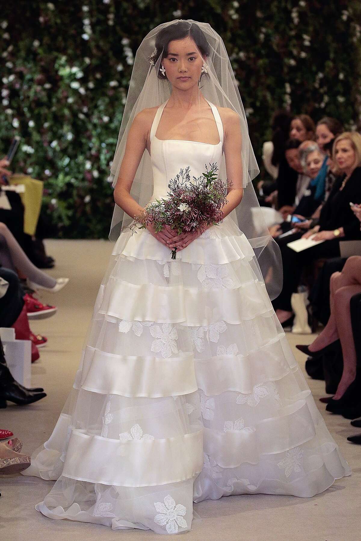 Elegant gowns and top trends at Bridal Fashion Week