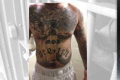 Tango Orejon prison gang tattoos