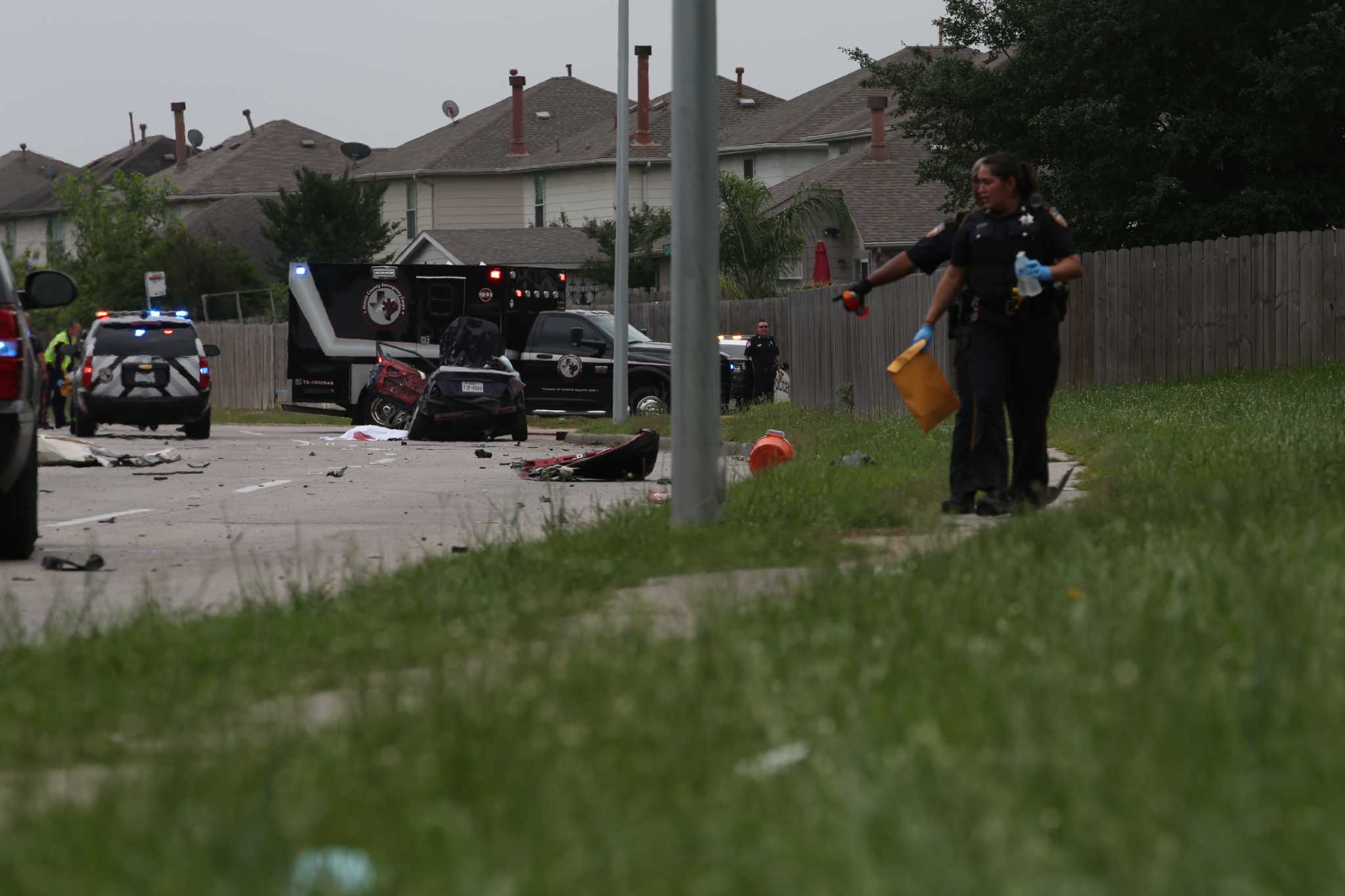 Innocent woman killed, 3 arrested when police chase ends in crash