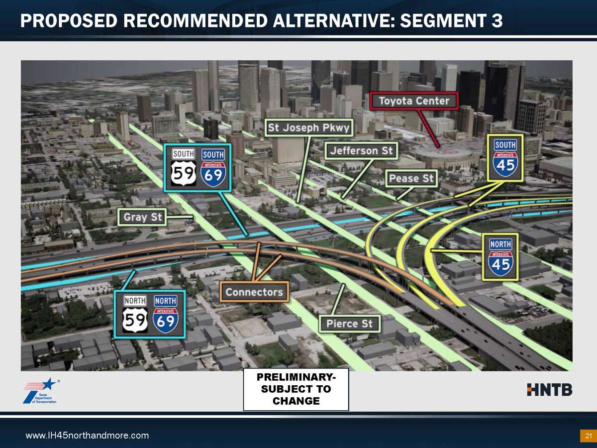 TxDOT releases 3D video of I-45/North Houston highway improvement plan