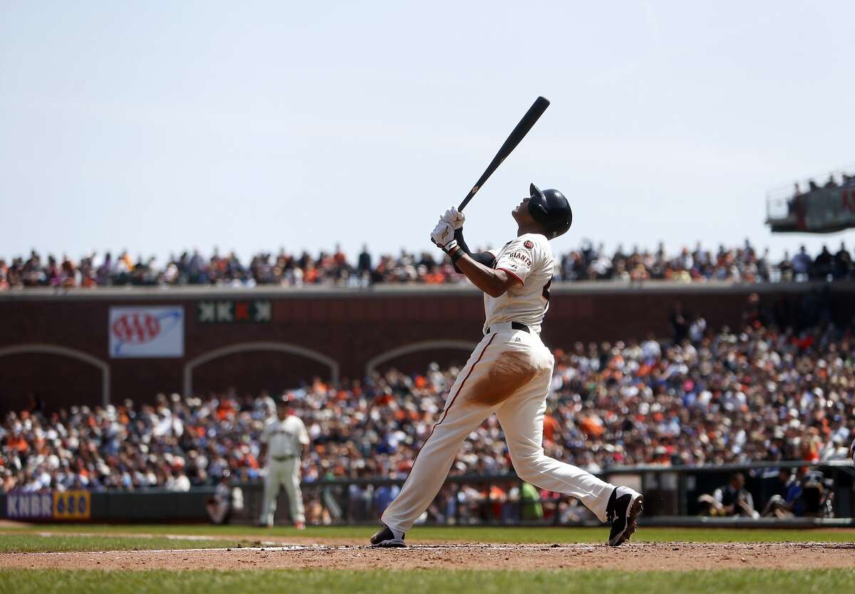 Maxwell’s hit gives Giants sweep of Dodgers