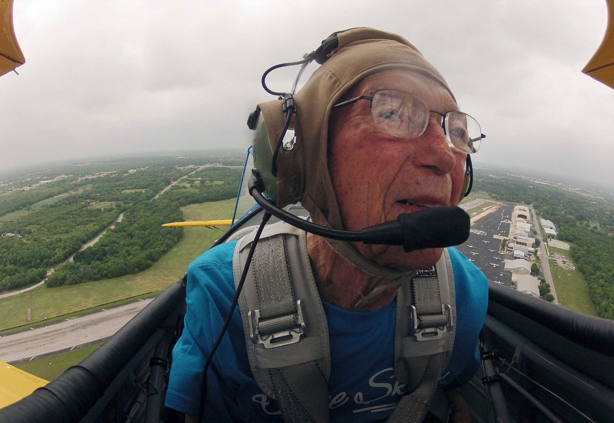 At 102, he’s an old, bold pilot