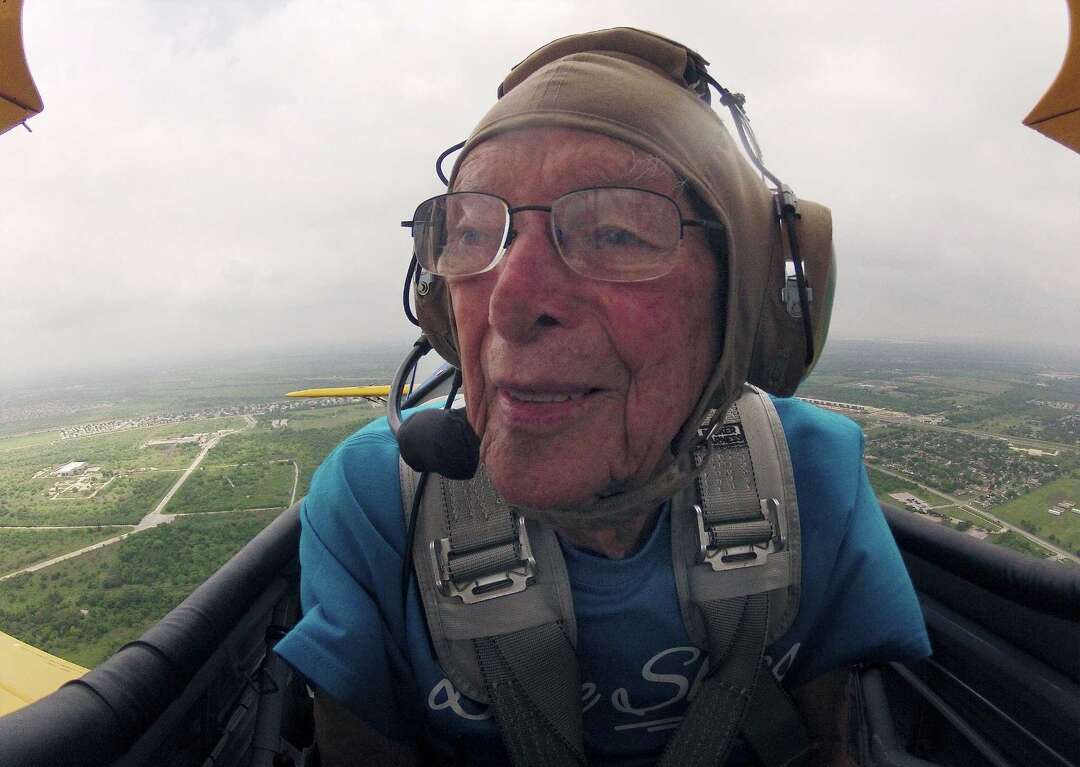 At 102, he’s an old, bold pilot
