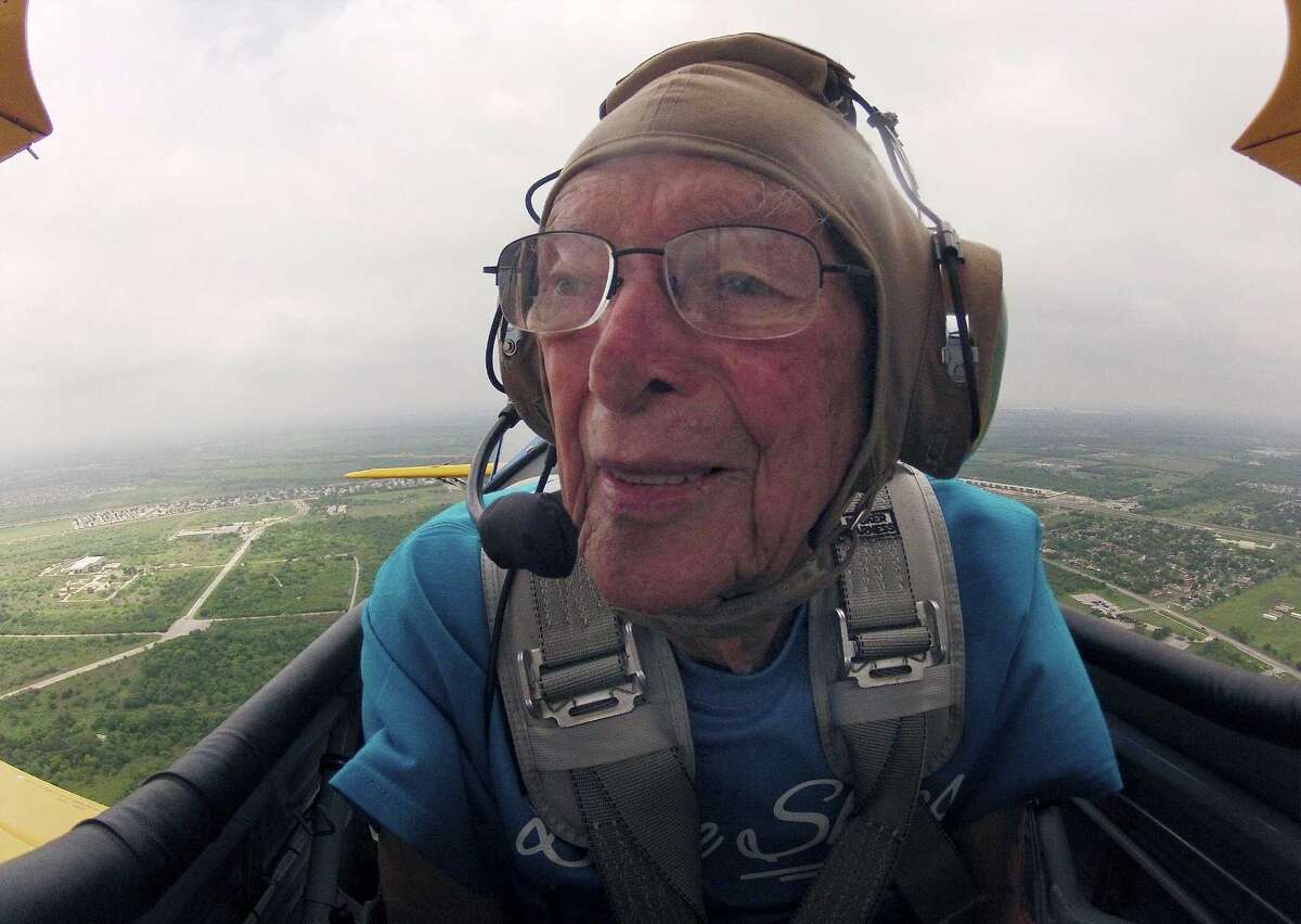 At 102, he’s an old, bold pilot